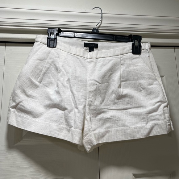 J. Crew | Shorts | J Crew White Shorts | Poshmark